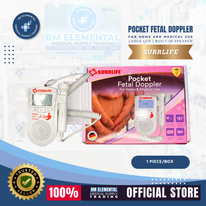 Pocket Fetal Doppler SURRLIFE | Lazada PH