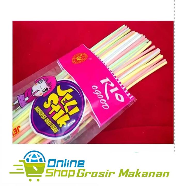 Jelly Stick Aneka Rasa - Permen Jelly Stick Rio Aneka Rasa Buah - Isi ...
