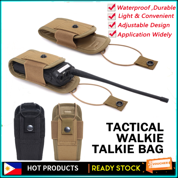 TTLIFE Tactical New Radio W-alkie T-alkie Pouch Waist Bag Holder Pocket ...