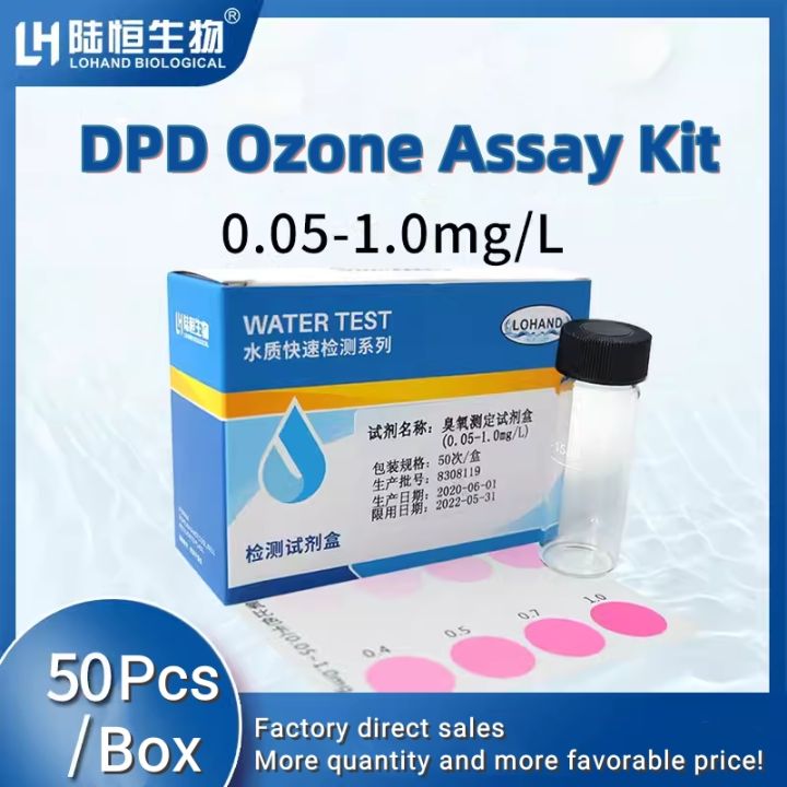 Ozone Detection Kit Test Kit Colorimetric Test Strip Water Quality ...