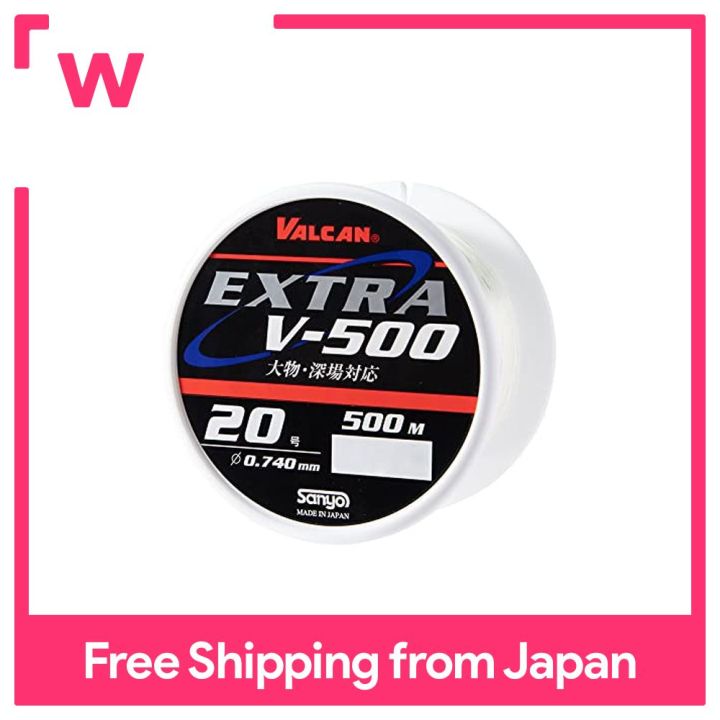Sanyo Nylon Nylon Line Vulcan Extra V-500 500m No.35 Natural Clear | Lazada PH