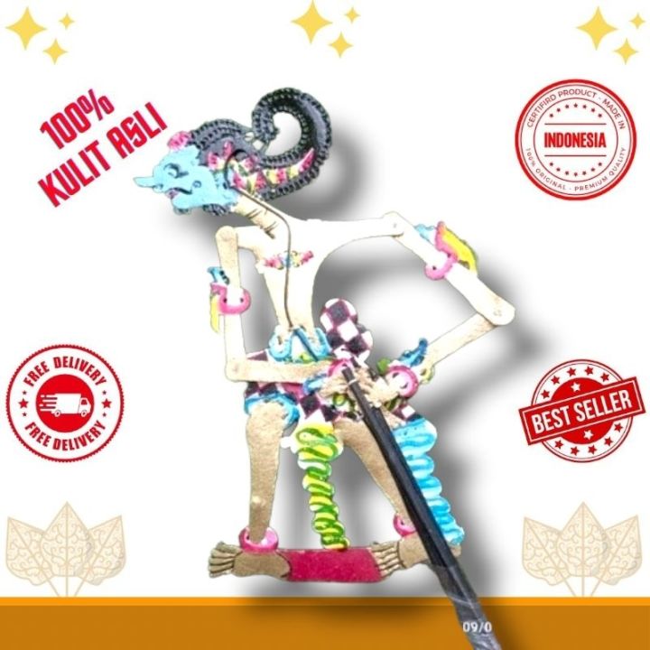 Wayang Kulit Asli ONTOSENO Mini 30 cm | Lazada Indonesia