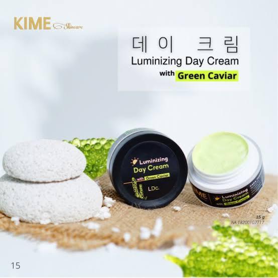 Kime Skincare Luminizing Day Cream with Green Caviar | Lazada Indonesia