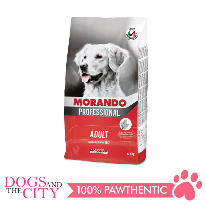 MORANDO Professional Adult Beef Flavor 4Kg | Lazada PH