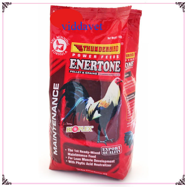 Thunderbird Power Feeds Enertone - 1kg - Maintenance Feed for Gamebirds ...