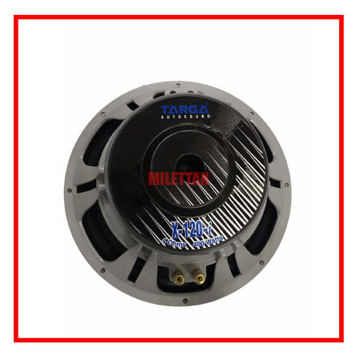 TARGA X120 SVC SUBWOOFER 400WATTS 12" 4 OHMS | Lazada PH