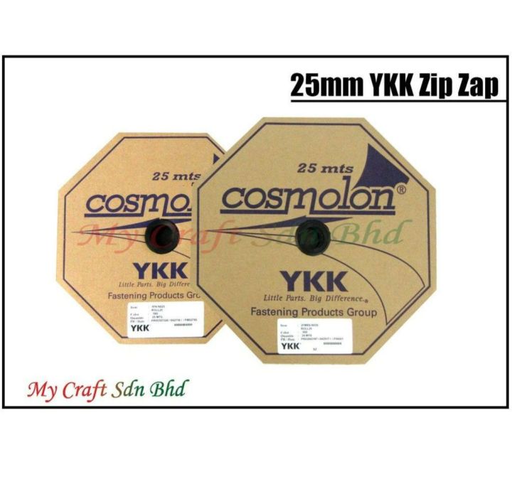 [Ready Stock] YKK Zip Zap | Cosmolon Velcro | Hook and Loop Fastener ...