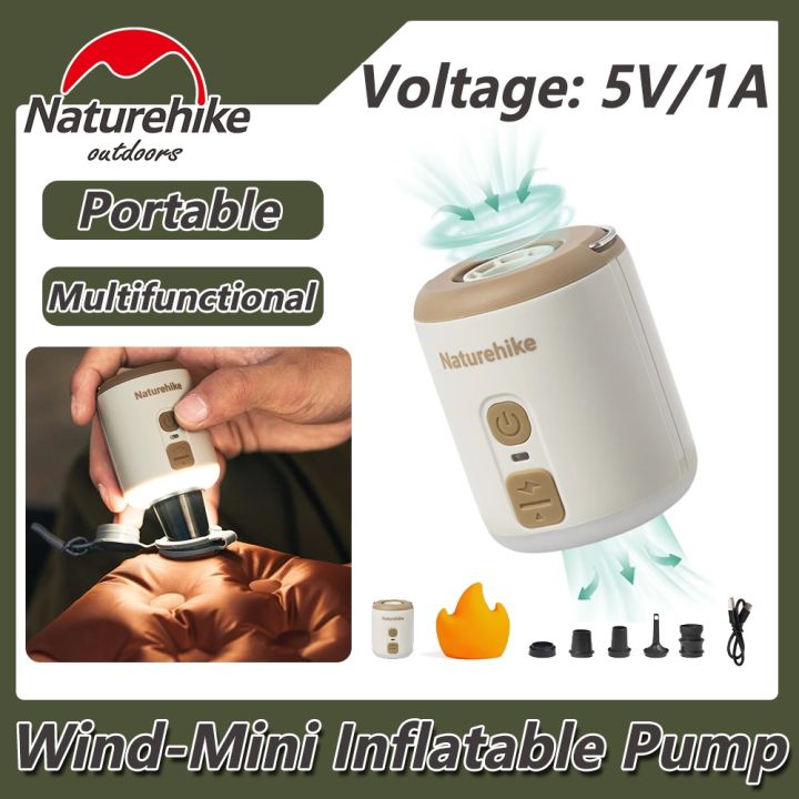 Naturehike Outdoor Multi-function Inflatable Pump Ultra-light Mini Air ...