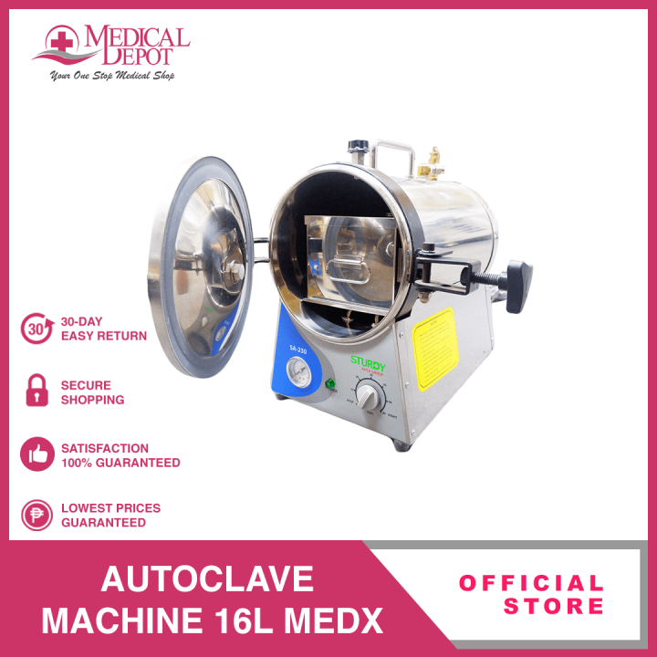Medical Depot Autoclave Machine (16L) | Lazada PH