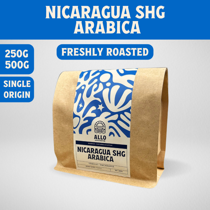 Nicaragua SHG Arabica | Freshly Roasted Coffee beans | Allo Coffee ...