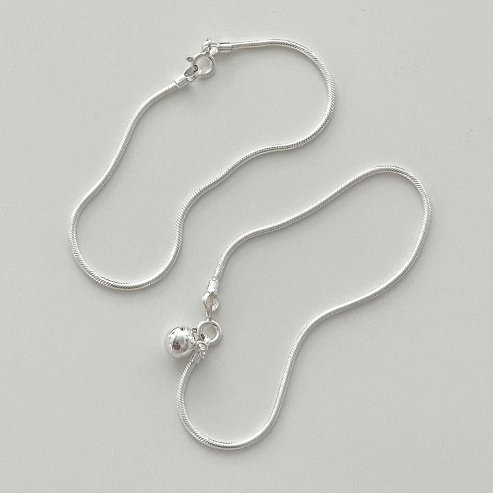 (bracelet) : BOLD BASIC BRACELET silver 925 / สร้อยข้อมือเงินแท้ สร้อยข้อมือกระดูกงูเงินแท้ ...