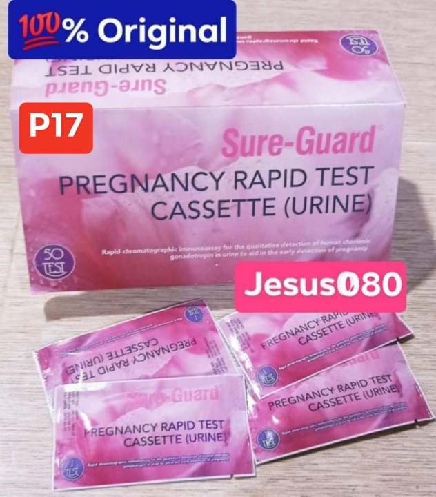 Sure - Guard Pregnancy Test - Cassette - with FDA Approval | Lazada PH