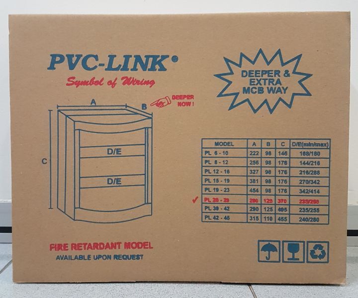 PVC-LINK 26-28Way Consumer Unit/MCB Box (Transparent Cover/ White Cover ... PVC-LINK 26-28Way Consumer Unit/MCB Box (Transparent Cover/ White Cover ...