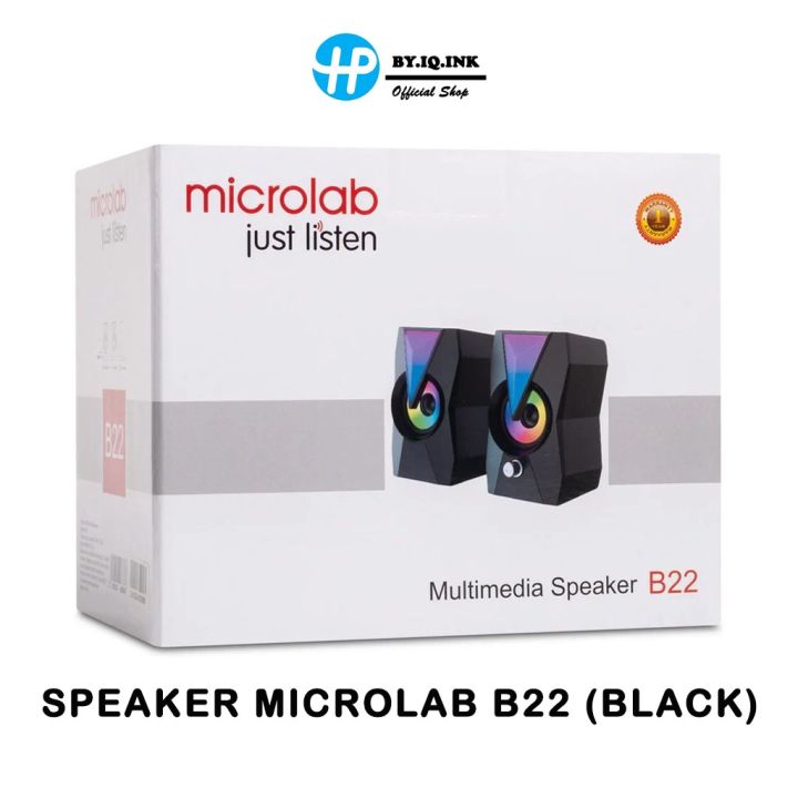 SPEAKER (ลำโพง) MICROLAB B22 (BLACK)ของแท้ประกันศูนย์ไทย 1ปี | Lazada.co.th