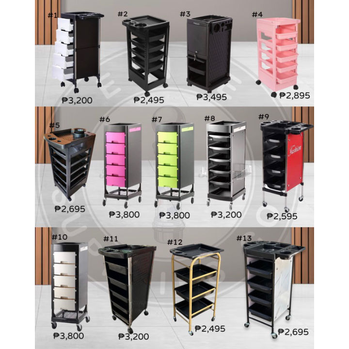 Barber Salon Mobile Trolley Beauty storage Lockable cart - Elite barber ...