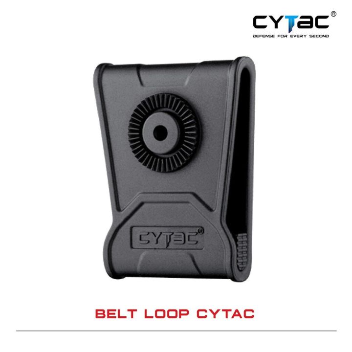 CYTAC Belt Loop สำหรับต่อเข้ากับซองหรืออุปกรณ์ต่างๆ Black ดำ | Lazada.co.th