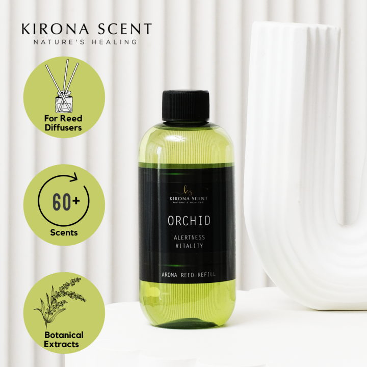 [KIRONA SCENT] 250ML Aroma Reed Refill | Premium Quality Essential Oil | For Aroma Reed ...