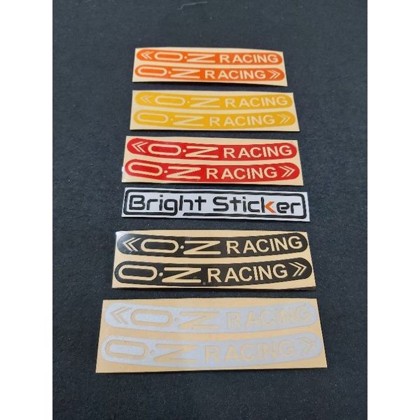 STICKER VELG OZ RACING CUTTING | Lazada Indonesia