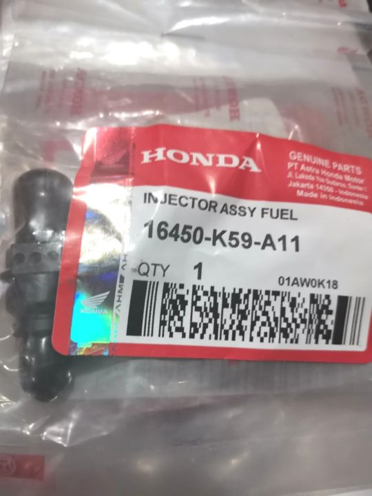 Genuine Honda Fuel Injector - Click 125cc V1 V2 V3 | Lazada PH