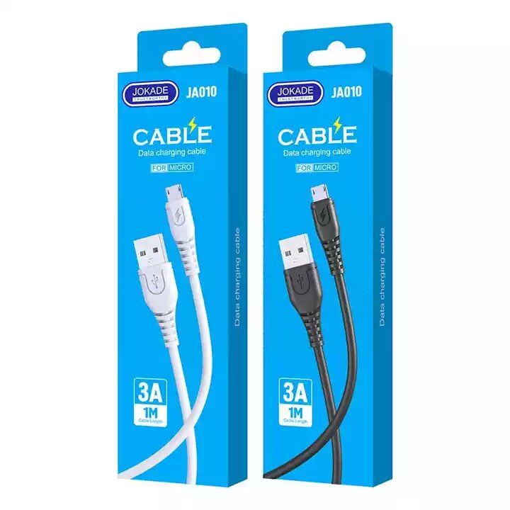 Original JOKADE JA010 Platinum Metal Fast USB Cable, MICRO-TYPEC ...