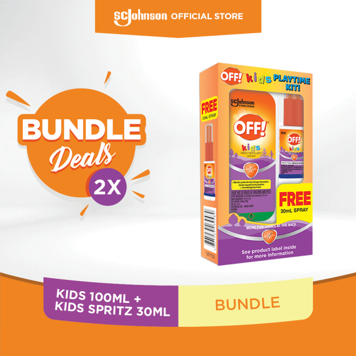 OFF Kids 100ml + Free Kids Spritz 30ml | Lazada PH