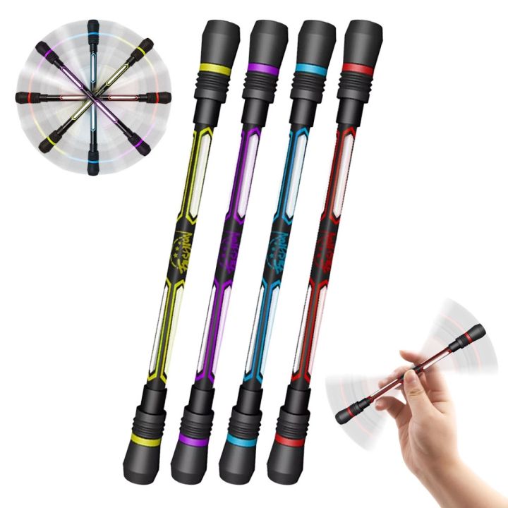 4pcs Creative Spinning Pen Light Balance Oily Pen Fingers Flexible ...