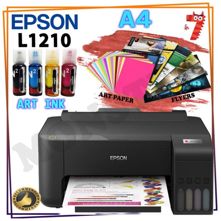 Epson L1210 L-1210 L 1210 Eco-Tank Printer With Art Ink Replacement for ...