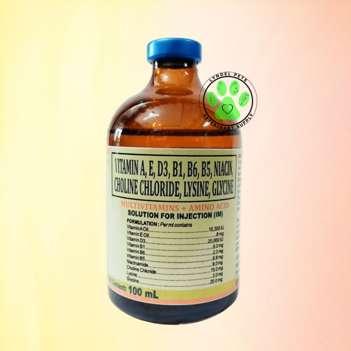 Nutrivet MULTIVITAMINS plus AMINO ACID: (100 ml) | FOR ANIMALS | Swine ...