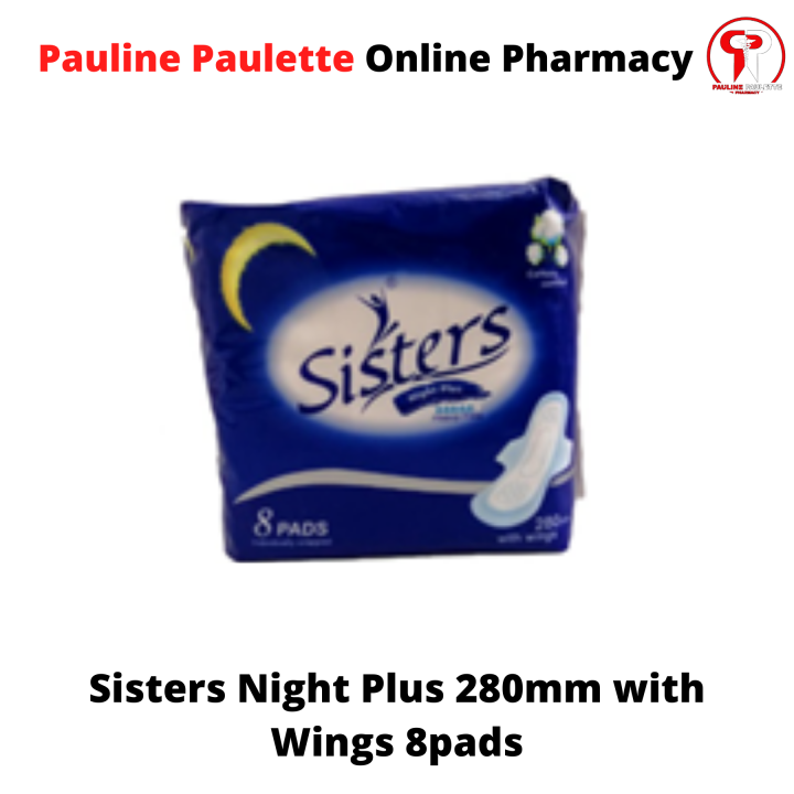 Sisters Night Plus 280mm with Wings 8pads | Lazada PH