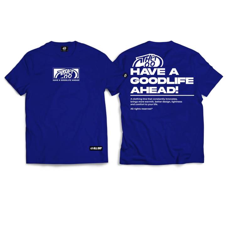 GOODLIFE - GREETINGS (BLUE) T-SHIRT | Lazada PH