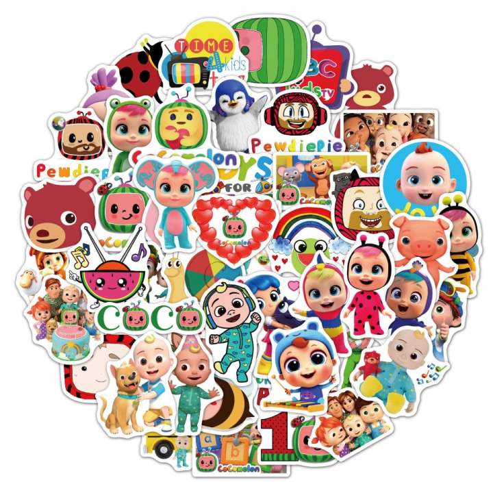 READY STOCK COCO MELON Sticker Set | Lazada