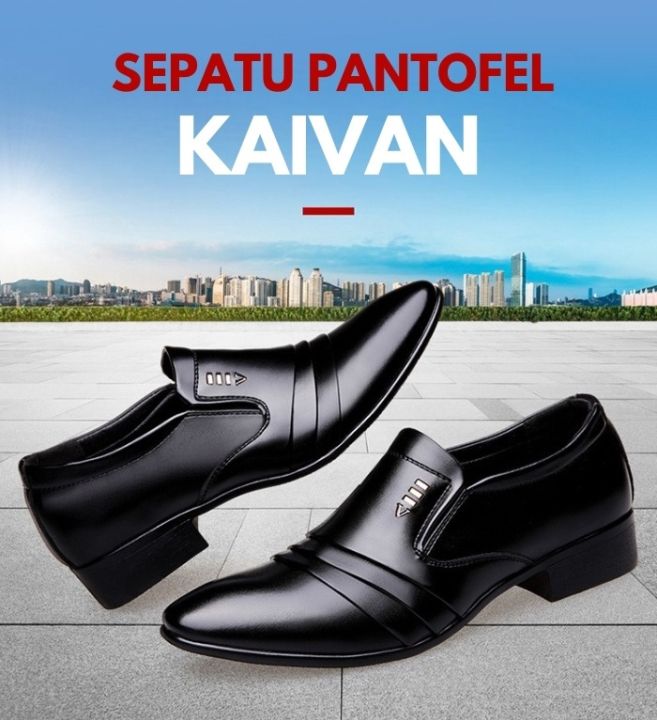 Sepatu Pantofel Kaivan Formal Dinas Kantor Fantovel Pria Fantopel ...