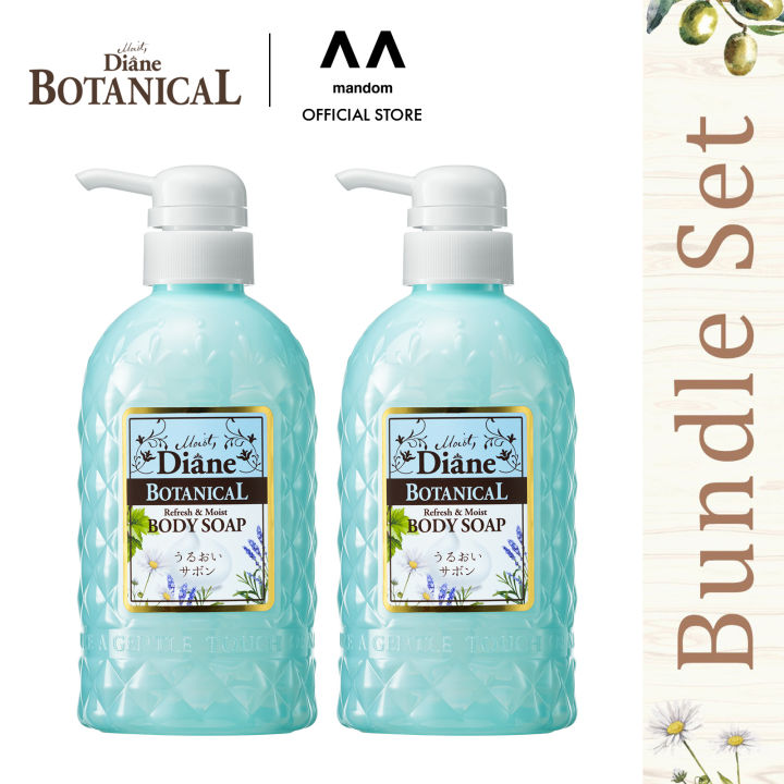 [Bundle of 2] Moist Diane Botanical Refresh & Smooth ,Protect Hand ...
