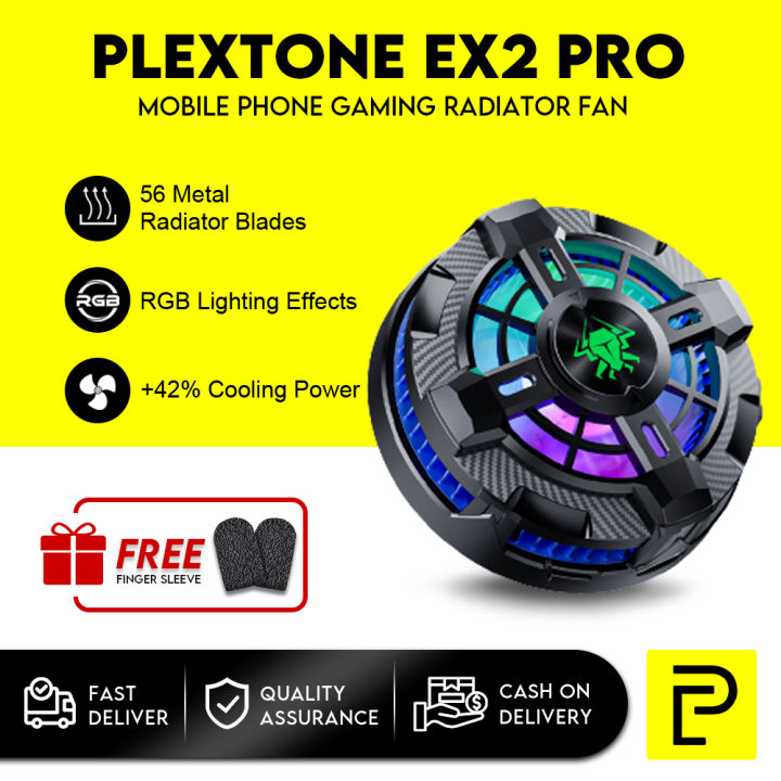 Plextone EX2 Pro Heat Sink Mobile Phone Gaming Radiator Magnetic ...