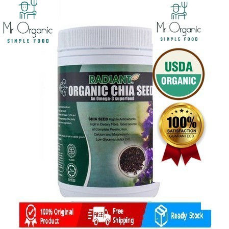 Radiant Organic Chia Seed 200g | Lazada