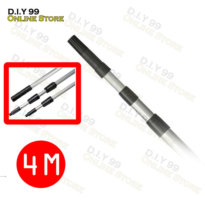 Adjustable Aluminium Telescopic Extension Pole Aluminium Paint Rod ...