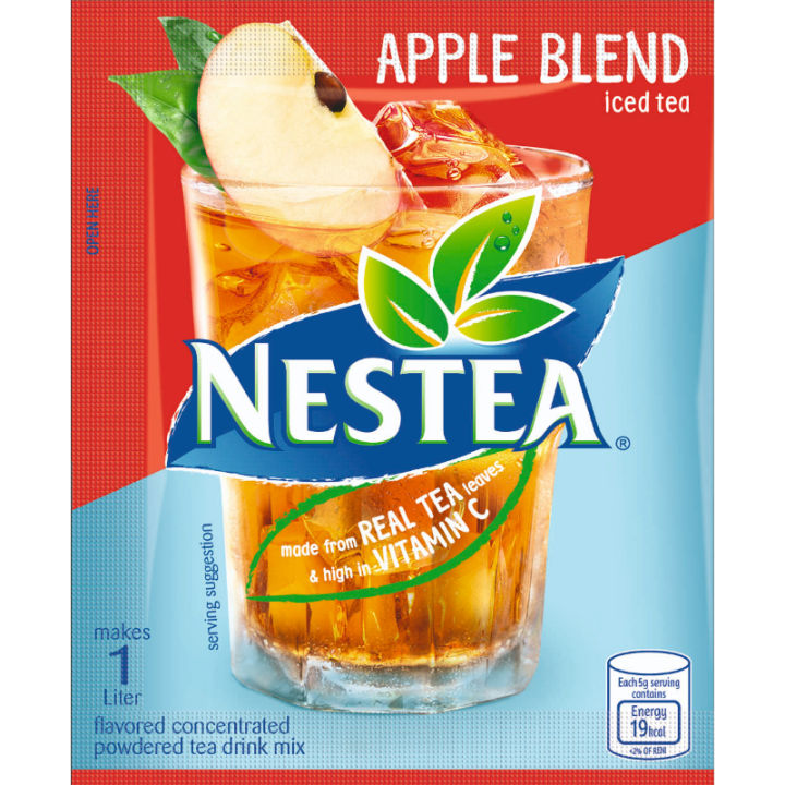 Nestea Apple Blend Iced Tea Flavored Powdered Tea Drink Mix 25g | Lazada PH