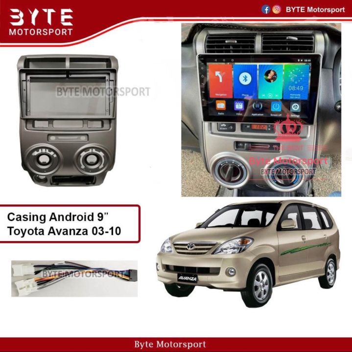 ☛🔌Android Player Casing 9" Toyota Avanza 2003-2010 (Big)🔌 | Lazada