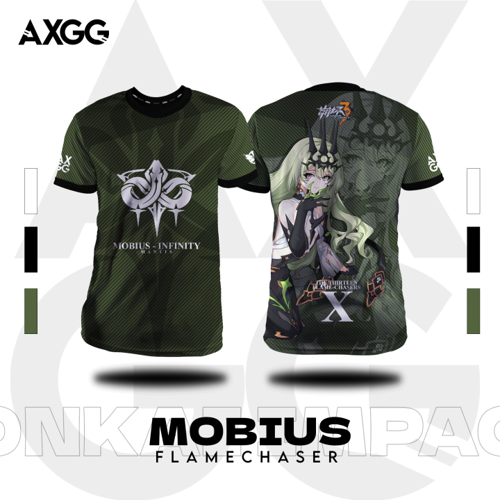 AXGG ' Honkai Impact Flamechasers Collection ' Gaming Shirt | Lazada PH