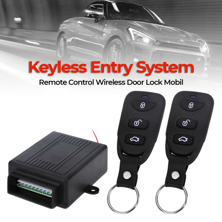 Car Keyless Entry System Remote Wireless Door Lock Mobil - LB-402 ...