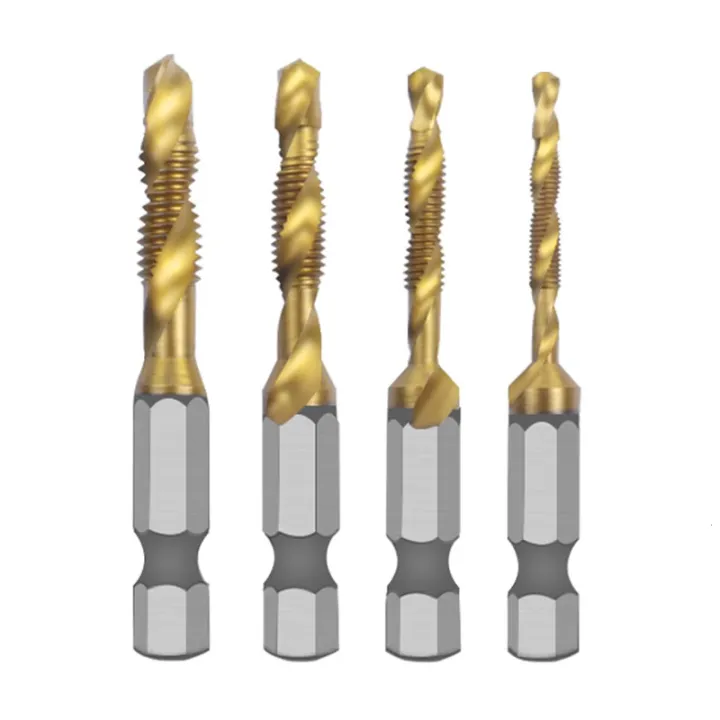 Precise Engineered Spirals Flute Machine Tapping Bit High Speed Steel ...