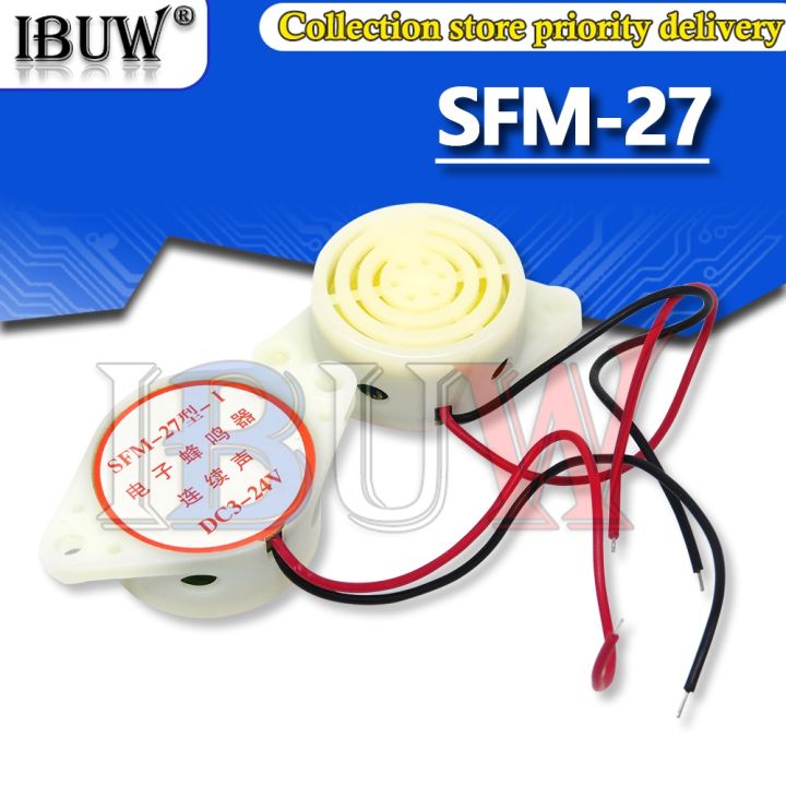 5PCS Alarm High-decibel 3-24V 12V Electronic Buzzer Beep Alarm ...