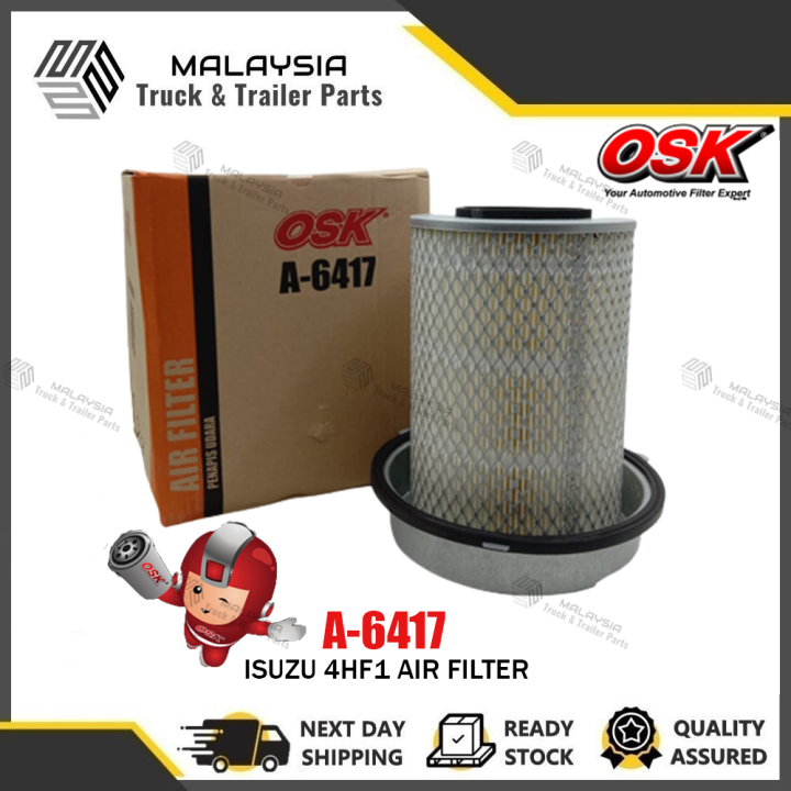 OSK A-6417 ISUZU ELF 450 NPR66 4HF1 AIR FILTER | Lazada