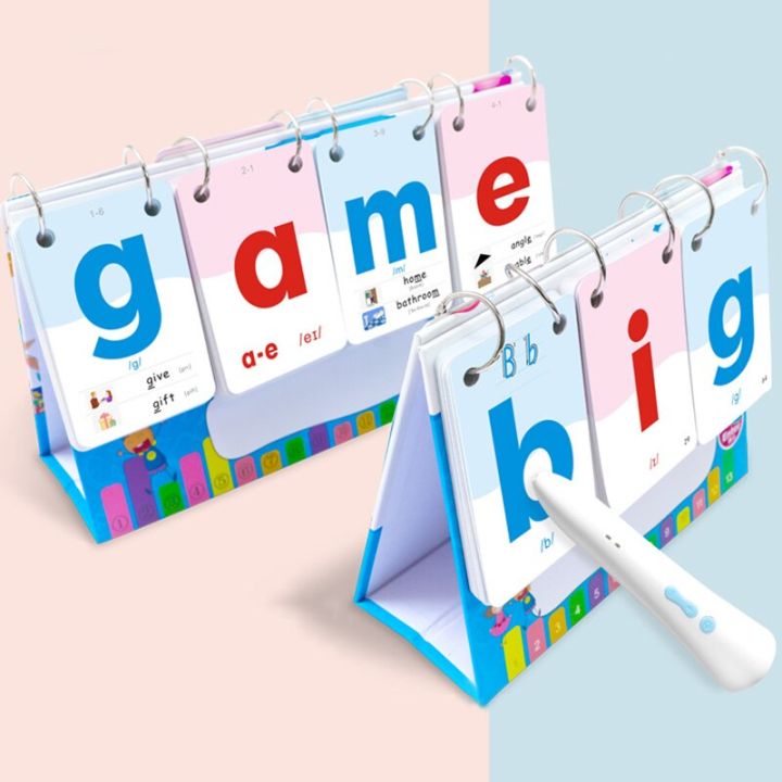 CVC English Phonics Card For Kids Natural Spelling Desk Calendar Early ...