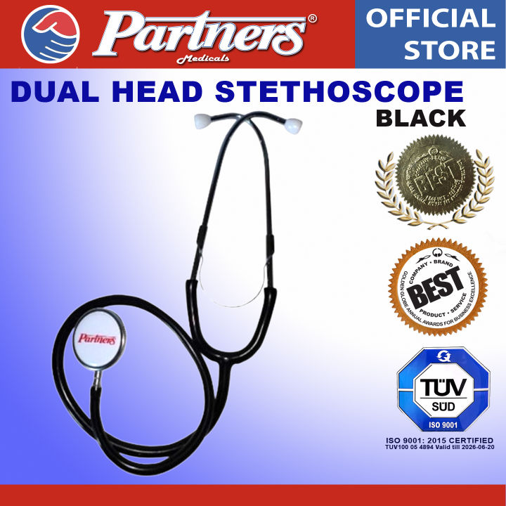 Partners Dual-Head Stethoscope (1 unit) | Lazada PH
