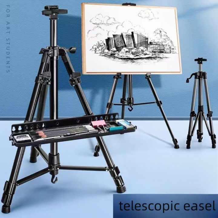 Adjustable Thick Aluminum Mini Easel Stand Folding Telescopic Display ...
