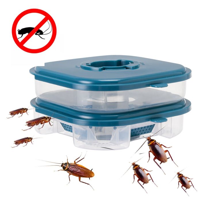 Indoor Efficient Cockroach Trap Double Layer Trap Reusable Cockroach ...
