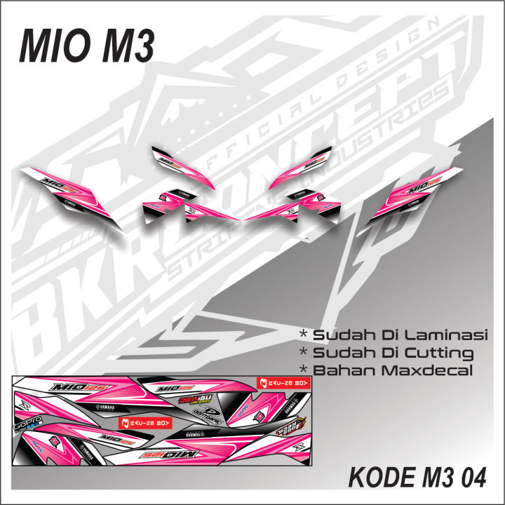 STRIPING MOTOR MIO M3 RACING MINIMALIS | Lazada Indonesia