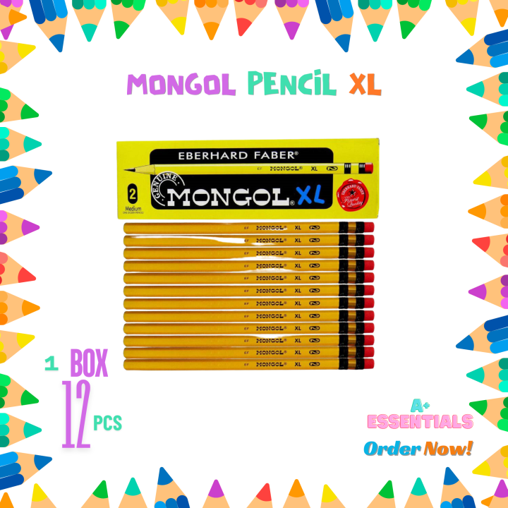 Mongol Pencil XL - 1 Box (12 pcs) | Lazada PH