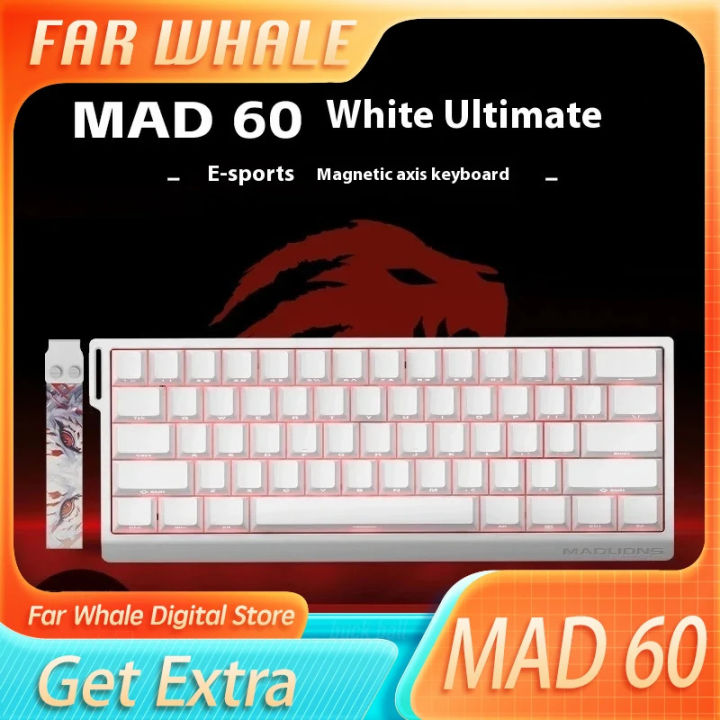 MADLIONS MAD60HE MAD68HE Mechanical Keyboard Magnetic Switch Wired ...